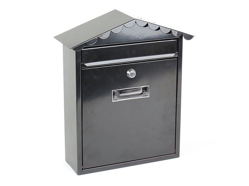 POŠTANSKO SANDUČE 300X113X355MM CRNO 0200025 | Woby Haus Online