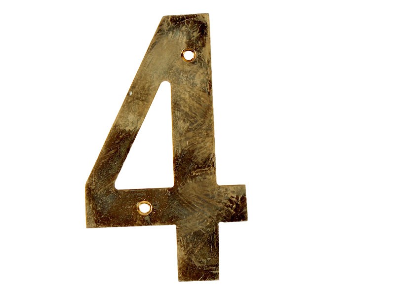 KUĆNI BROJ - "4" 0858004 | Woby Haus Online