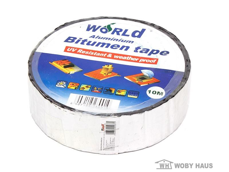 TRAKA ALUMINIUM-BITUMEN 50MMX1.5MMX10M 0252545 | Woby Haus Online